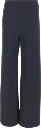Vince Femme, Pantalons, Bleu, Taille: 44 FR Colette High-Rise Fluid Satin Bias Pant