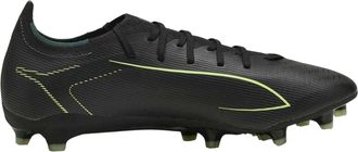 Puma Ultra 6 Match Fu&szlig;ballschuhe mit festem Boden f&uuml;r Herren (Schwarz)
