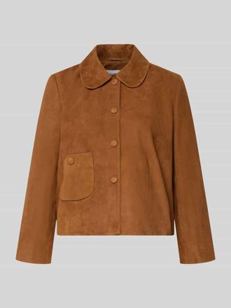 BA&SH Lederjacke mit Umlegekragen Modell MILAS