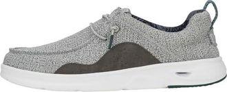 HeyDude Wally Hey2O Mesh, Chaussures pour homme, mocassins &agrave; enfiler, confortables et l&eacute;gers, Gris monument/bleu aube, 42 EU