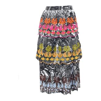 Farm Rio Farm Rio, Femme, Jupes, Multicolore, Taille: 36 FR Maxi Skirts