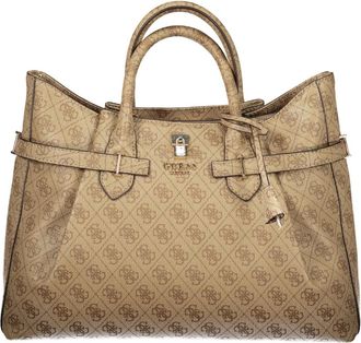 Guess Femme, Sacs, Beige, Taille: ONE Size Sac &agrave; main Yesba