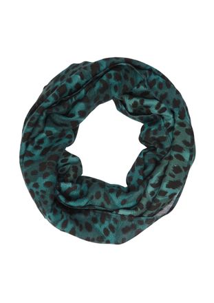 s.Oliver Snood mit Leo-Print