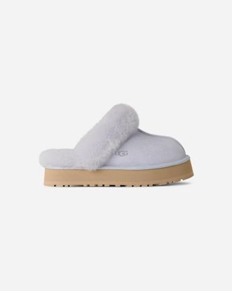 UGG Disquette Hausschuh f&uuml;r Damen in Misty Wisteria, Gr&ouml;&szlig;e Wildleder