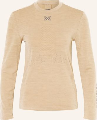 X Bionic X-Bionic Funktionsshirt Mightywool Mit Merinowolle beige