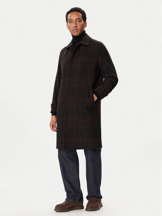 HUGO BOSS Wollmantel Mettos2641 50567309 Dunkelbraun Regular Fit