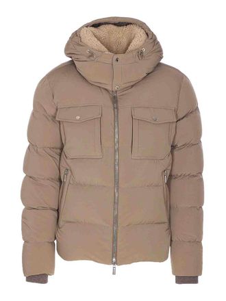 Moorer Blouson Rembourré - Beige