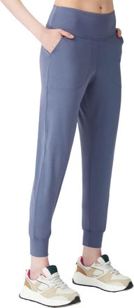 LOS OJOS Jogginghose Damen - Jogger für Frauen - Sweatpants mit hoher Taille und Taschen, L