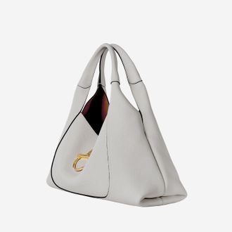 Gucci Womens Softbit Maxi Shoulder Bag Ivory Leather