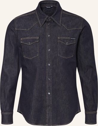 Dolce & Gabbana Jeanshemd Slim Fit blau