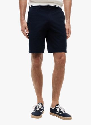 Tommy Hilfiger Bermuda chino &agrave; logo en coton m&eacute;lang&eacute;