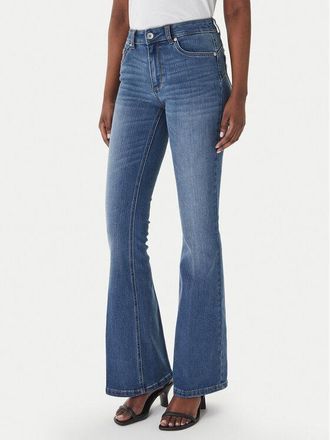 Liu Jo Jeans UA6015 D0318 Dunkelblau Flare Fit