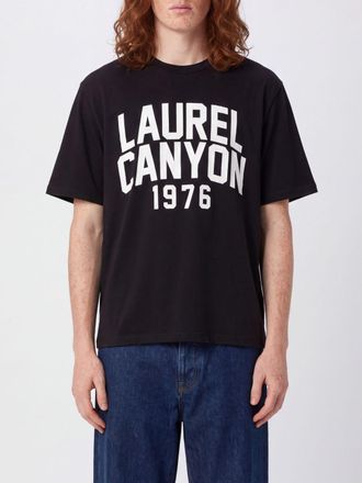 Amiri Baumwoll-T-Shirt mit Logo-Print und &uuml;berschnittenen Schultern