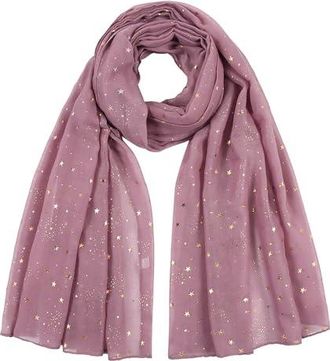 Generic Foulard de polissage, doux et l&eacute;ger, imprim&eacute; floral r&eacute;tro, cache-cou, &eacute;charpe, cadeau, rideaux avec galon fronceur, Rose, taille unique