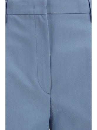 Prada Womens Cotton Chino Pants - Aviation Blue Trousers