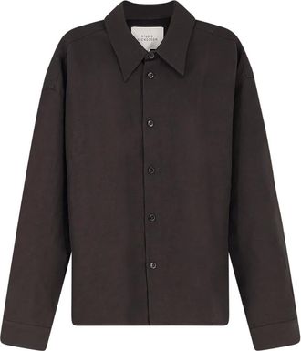 STUDIO NICHOLSON Homme, Chemises, Brun, Taille: M Nostra Shirt