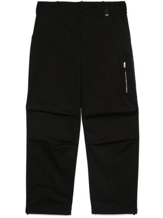Fendi pantalon à coupe droite - Noir
