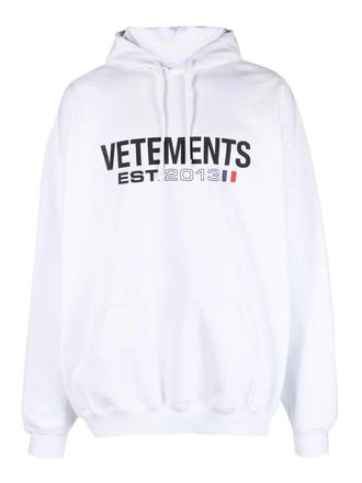 VETEMENTS Sweatshirt - Wei&szlig;