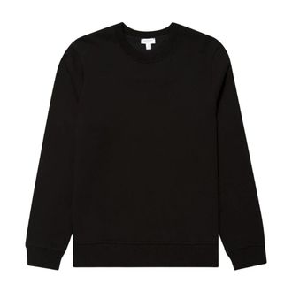 Sunspel Supima Loopback Sweatshirt - - Sweatshirts & Hoodies - Herren - Schwarzk - M