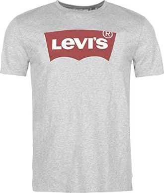 Levi's Graphic Set-in Neck Homme T-shirt, Gris, S