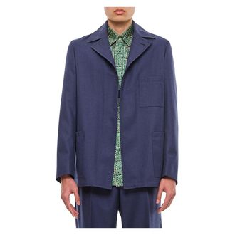 Fendi Herren, Jacken, Blau, MGr&ouml;&szlig;e