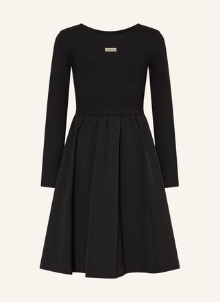 Calvin Klein Kleid Im Materialmix schwarz