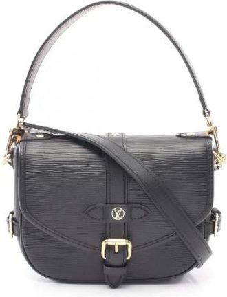 Louis Vuitton Sac bandouli&egrave;re Saumur BB Epi Pre-owned - Femme - Pre-owned - Noir - Taille: ONE Size