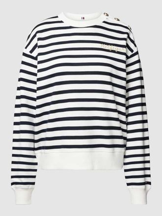 Tommy Hilfiger Sweatshirt mit Knopfleiste