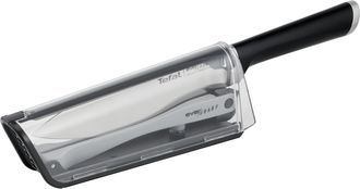 T-fal Kochmesser 16,5 cm, exklusives integriertes Sch&auml;rfen, Allzweck-Kochmesser, Deutscher Edelstahl, Ever Sharp K2569104