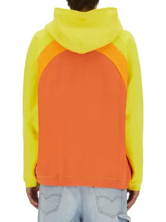 ERL Rainbow Cotton Sweatshirt - Orange