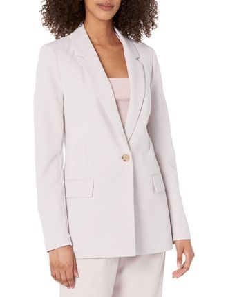 The Drop Blazer für Damen, Blake Lang, Flieder Marmor, 3XL Große Größen