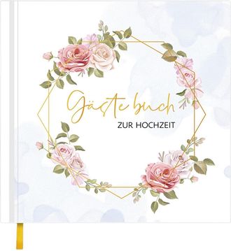 Generic Hochzeitsscrapbook f&uuml;r Schilder, Hochzeitsfeiern, G&auml;stebuch - elegantes G&auml;stebuch f&uuml;r Hochzeit, Empfang, Geburtstagsfeier