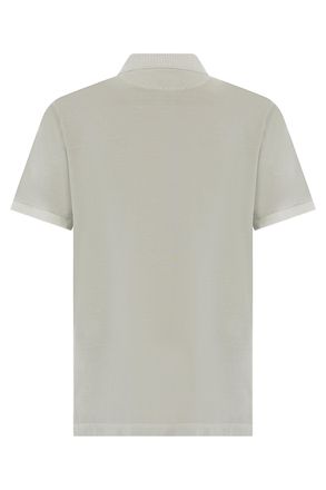 GANT Mens Short Sleeve Polo Ecru Cotton Shirts T-shirts And Polos