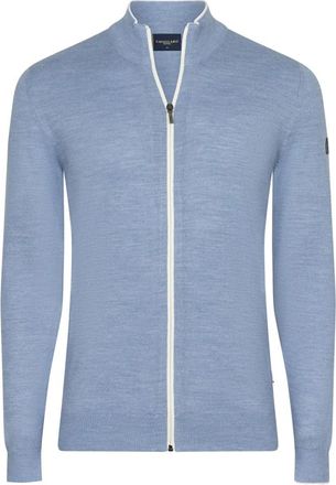 Cavallaro Homme, Pulls, Bleu, Taille: XL Fontanio Cardigan