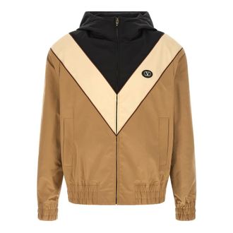 Valentino Garavani Homme, Vestes, Multicolore, Taille: L Coupe-vent en nylon