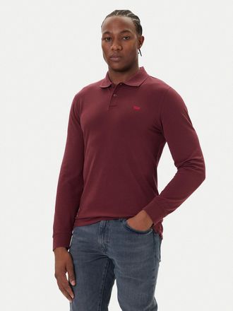 Levi's Poloshirt Housemark A5797-0015 Dunkelrot Slim Fit