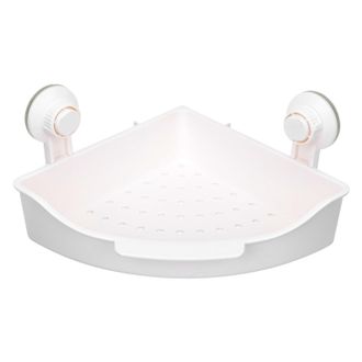 NUOBESTY Saugf&auml;higes Eckregal Badezimmer Wandmontiert Rostfrei Gro&szlig;er Stauraum f&uuml;r Handt&uuml;cher Kosmetik Sundries Storage Shelf Badezimmer Aufbewahrung Organizer