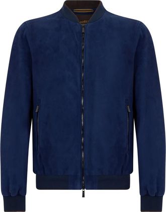 Moorer Homme, Vestes, Bleu, Taille: XL Manteaux