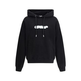 Off-white Urban Spray Hoodie - - Sweatshirts & Hoodies - Herren - Schwarzk - XL