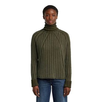 G-Star Washed Loose Turtle Knit wmn