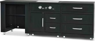 Oviala Cuisine dext&eacute;rieur 3 modules avec gazini&egrave;re