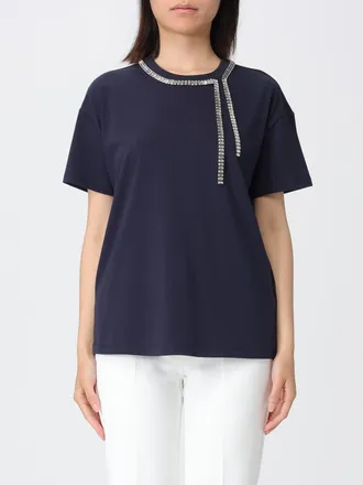 Liu Jo T-Shirt Femme couleur Bleu