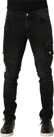 Dolce & Gabbana Homme, Jeans, Noir, Taille: M Jeans skinny