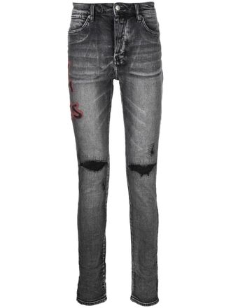 Ksubi Van Winkle Skinny-Jeans - Grau