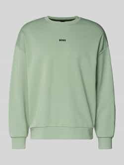 HUGO BOSS Regular Fit Sweatshirt aus Baumwoll-Mix Modell STENSON