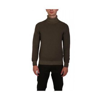 Gran Sasso Rollkragenpullover - - Knitwear - Herren - Gr&uuml;n - L