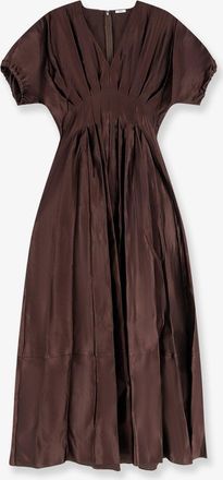 Joseph Nova long silk and linen blend dress - JOSEPH - gender_Woman