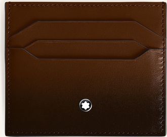 Montblanc Saffiano-Kartenetui Meisterstück braun