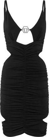 Philipp Plein Damen, Kleider, Schwarzk, LGr&ouml;&szlig;e