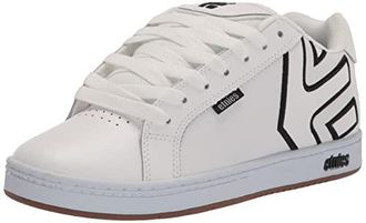 Etnies Homme Fader Chaussure de Skate, White Black Gum, 41.5 EU